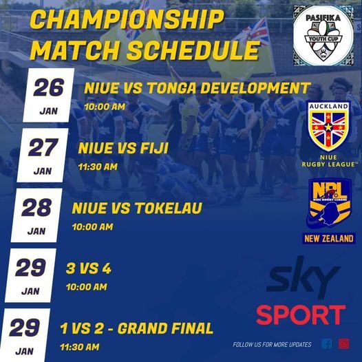 Five students from Niue High School named in the Niue U18 boys team confirmed for upcoming ...